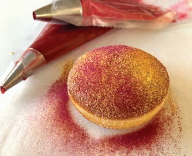 PEACH AND RASPBERRY BOMBOLONI | P.E. foods